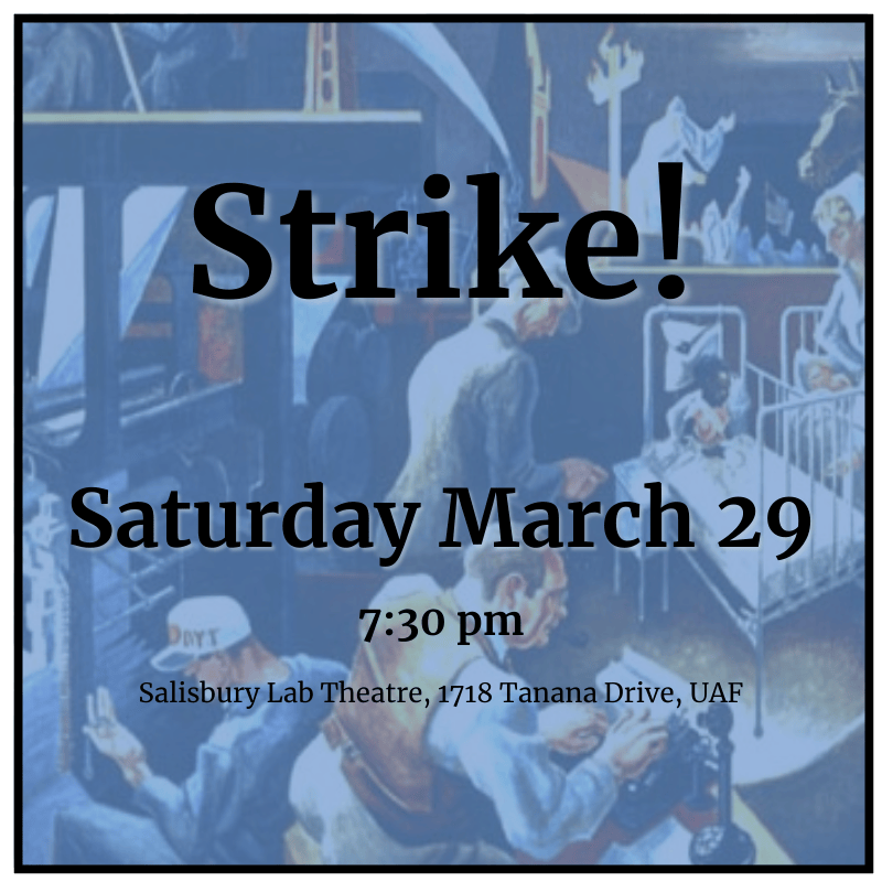 5 Strike! A Musical and Dramatic Review - Tickets for Saturday, March ...